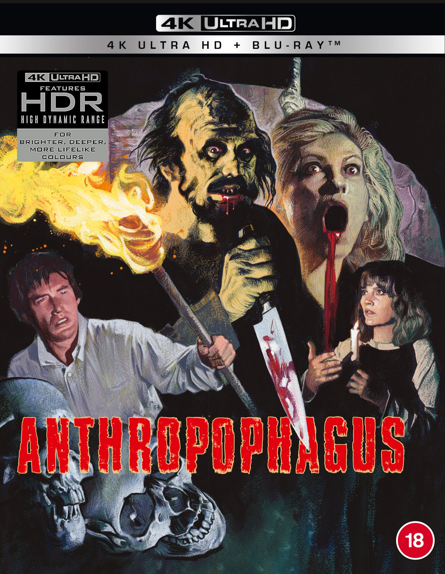 Anthropophagous - The Italian Collection 07 [UHD + Blu-ray] – 88 Films
