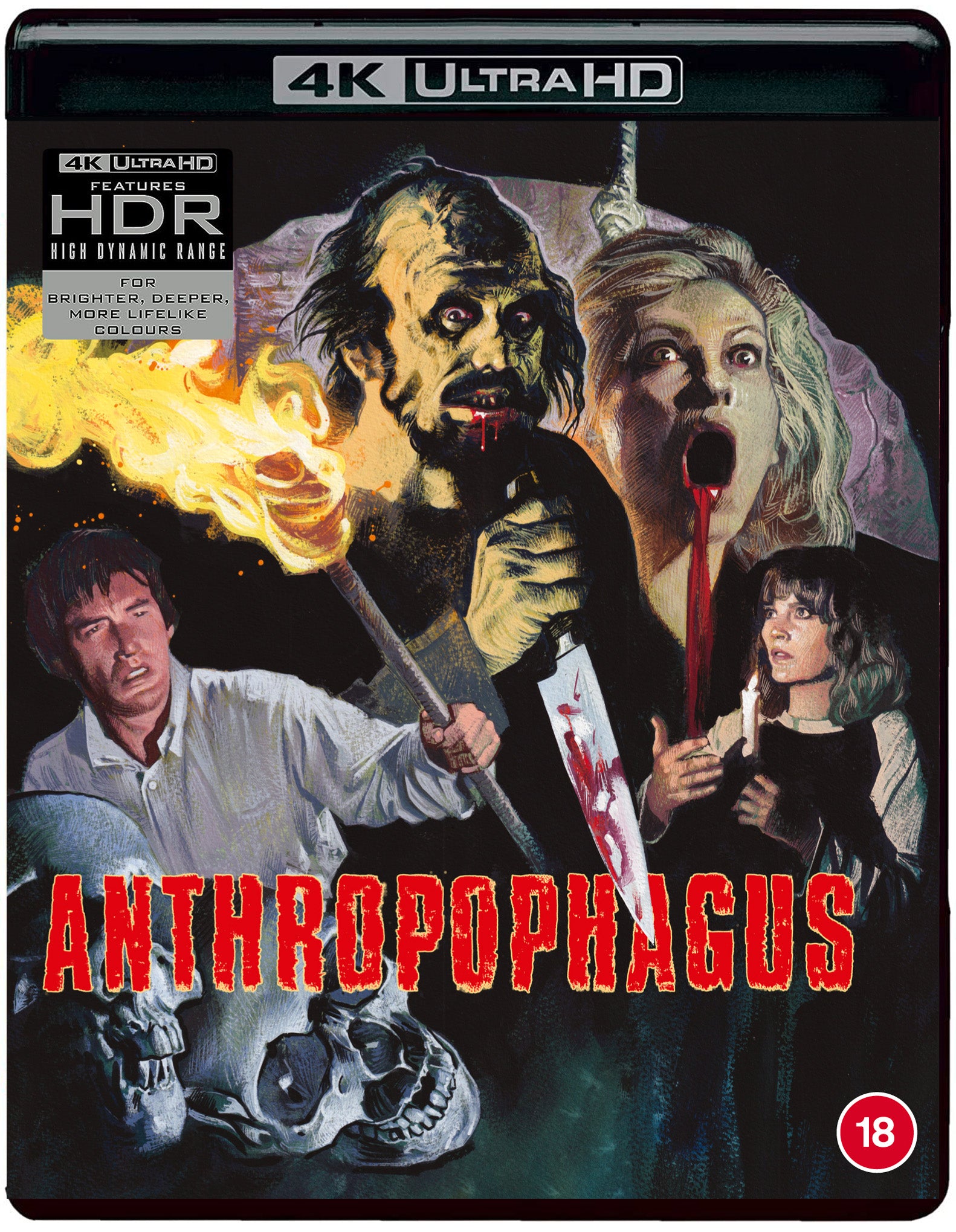 Anthropophagous - The Italian Collection 07 [UHD + Blu-ray] – 88 Films