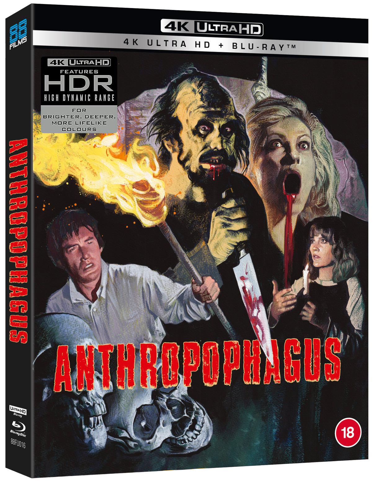Anthropophagous - The Italian Collection 07 [UHD + Blu-ray] – 88 Films