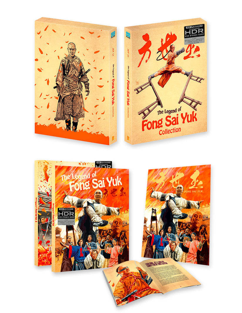 The Legend Of Fong Sai Yuk Collection (4K UHD) - Deluxe Limited Editio ...