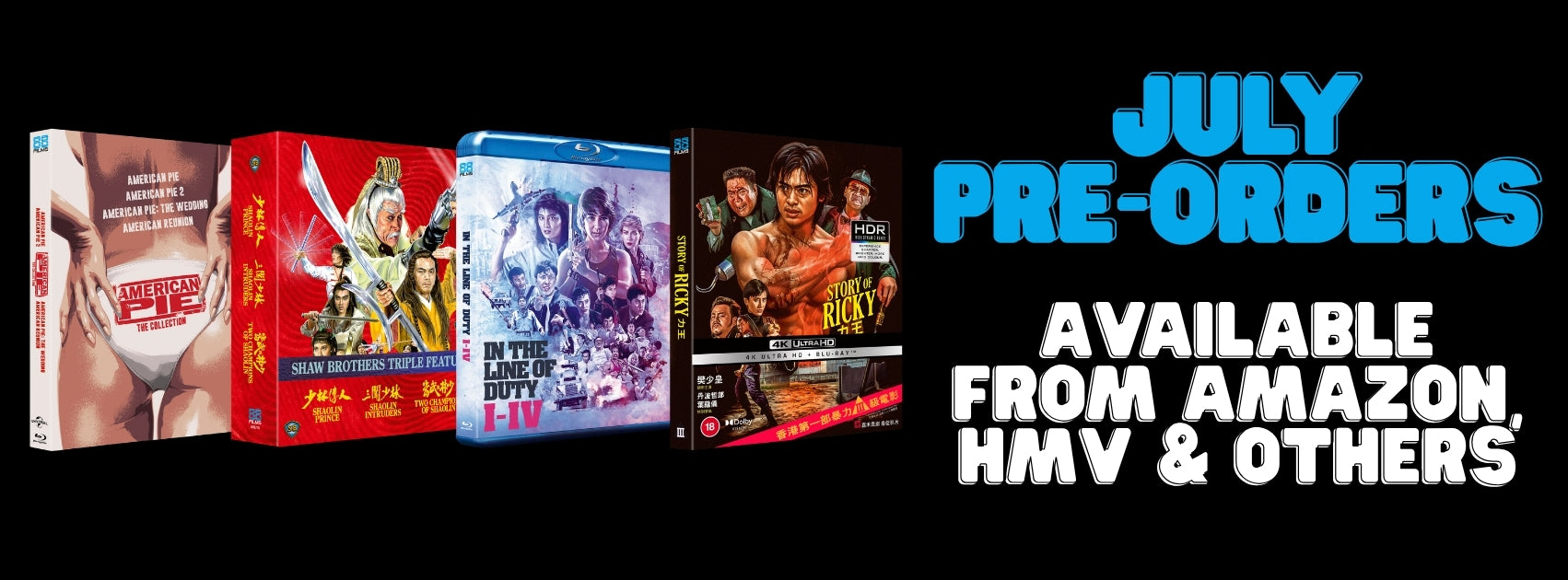 88 Films 4K UHD & Blu-ray Store